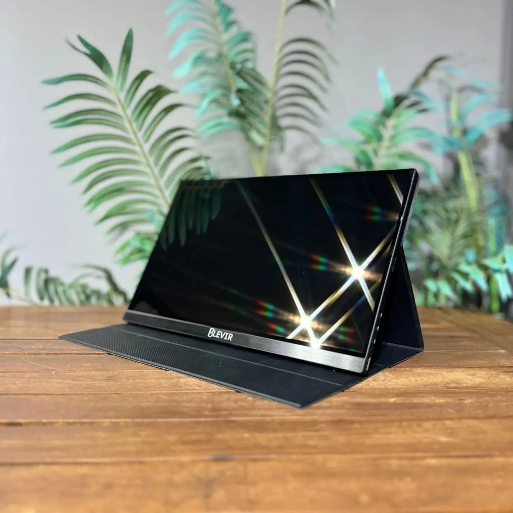 Monitor Portátil Touch, HiDPI, 15.6", Capa em Fibra de carbono. B-Touc ...